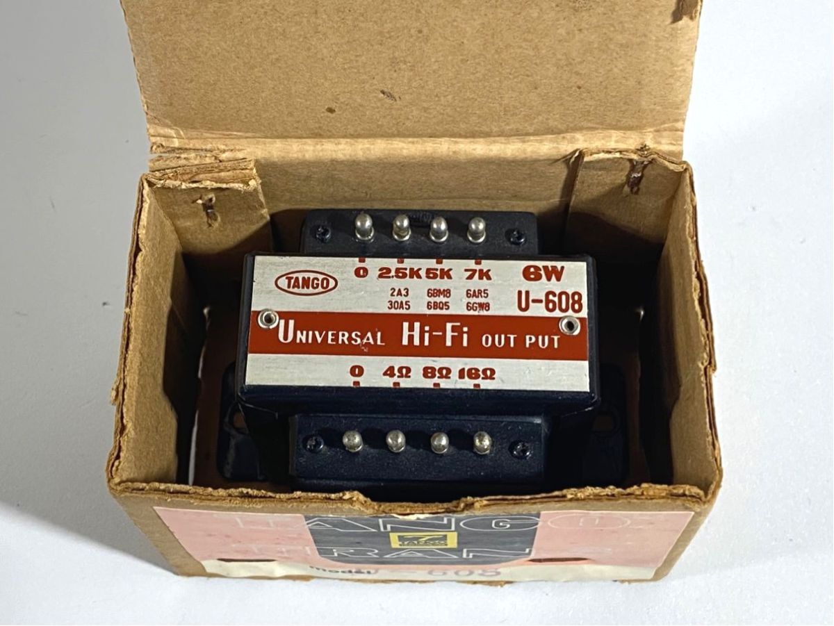 Yahoo!オークション - e9334 TANGO タンゴ U-608 U608 出力トランス ア...
