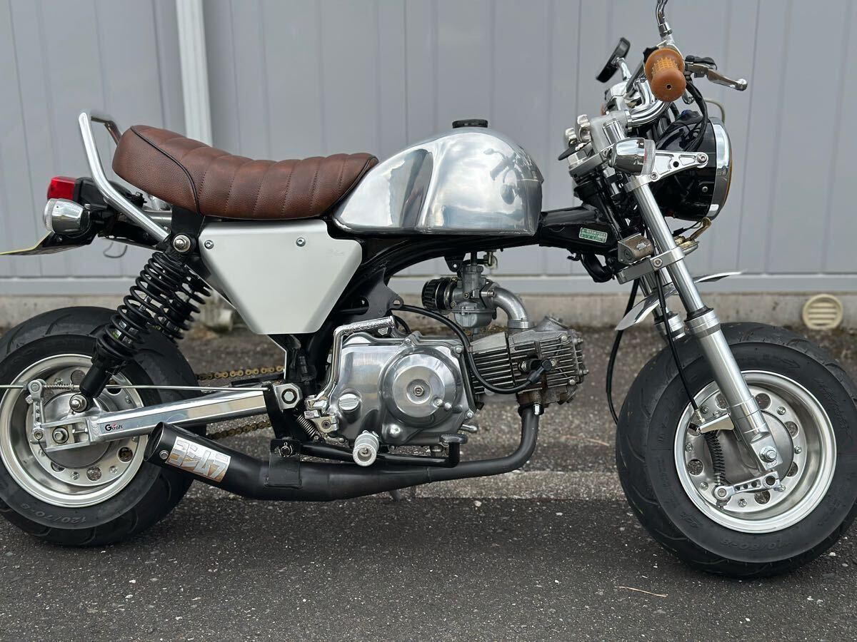 Yahoo!オークション - HONDA モンキー フレームZ50J〜 エンジンC504速...