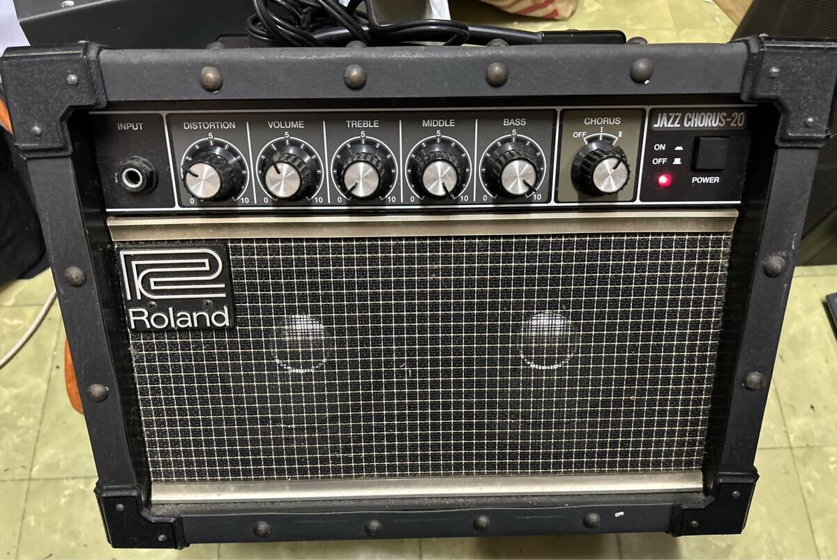Yahoo!オークション - Roland JC-20 JAZZ CHORUS ギターアンプ 日本製...
