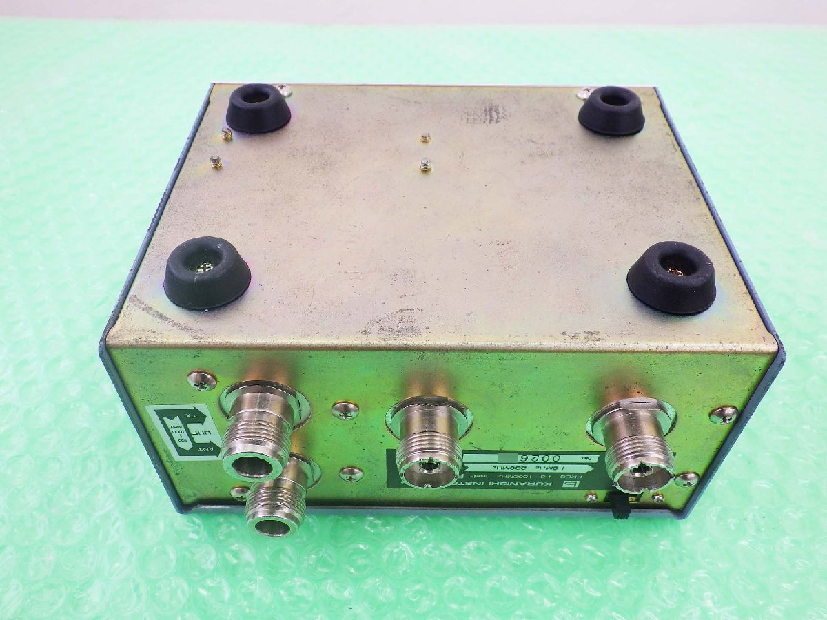 Yahoo!オークション - RW-2021【KURANISHI】1.8MHz～1000MHz(SWR・POWE...