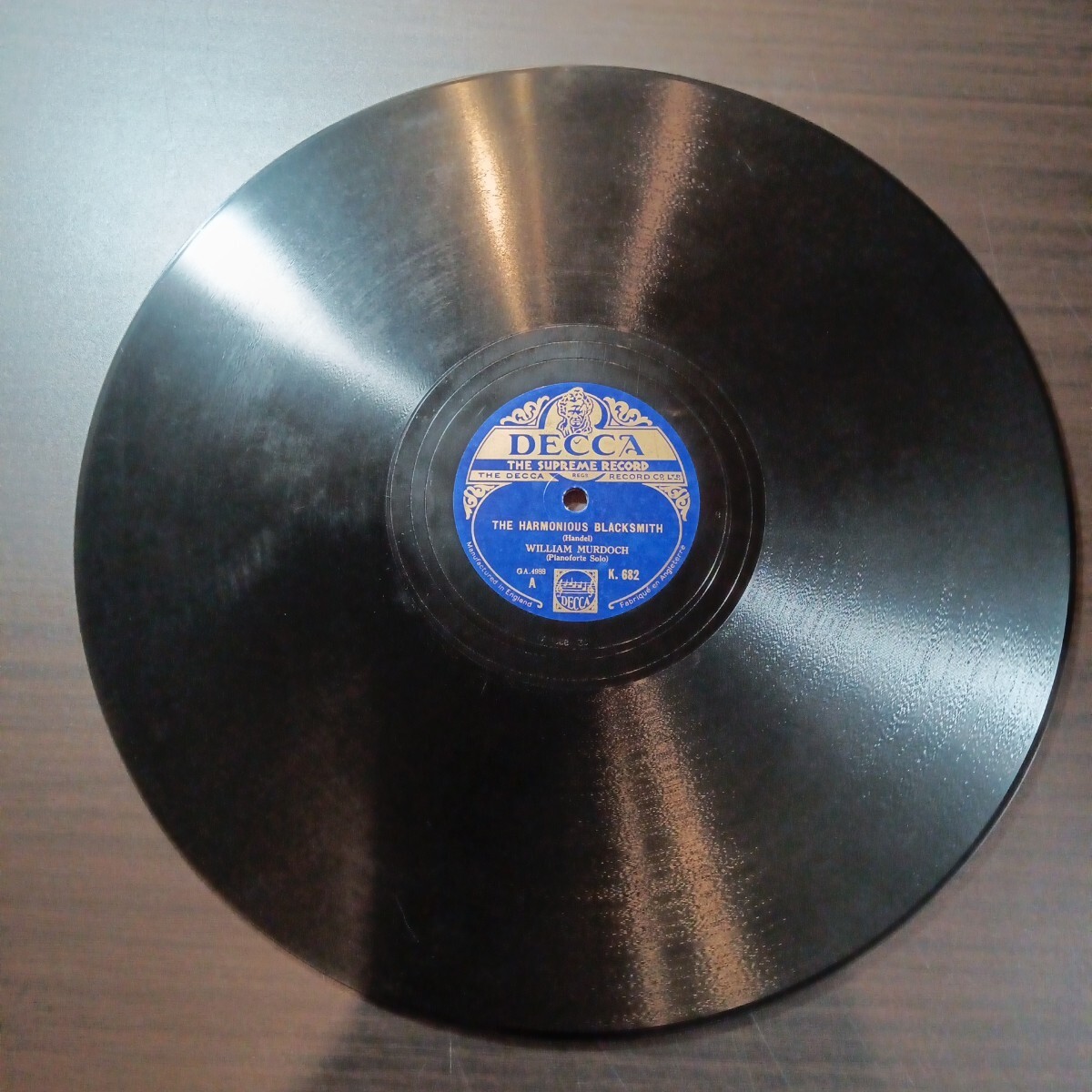 Yahoo!オークション - デッカ12吋SP 「K682」クラシック 器楽 レコード...