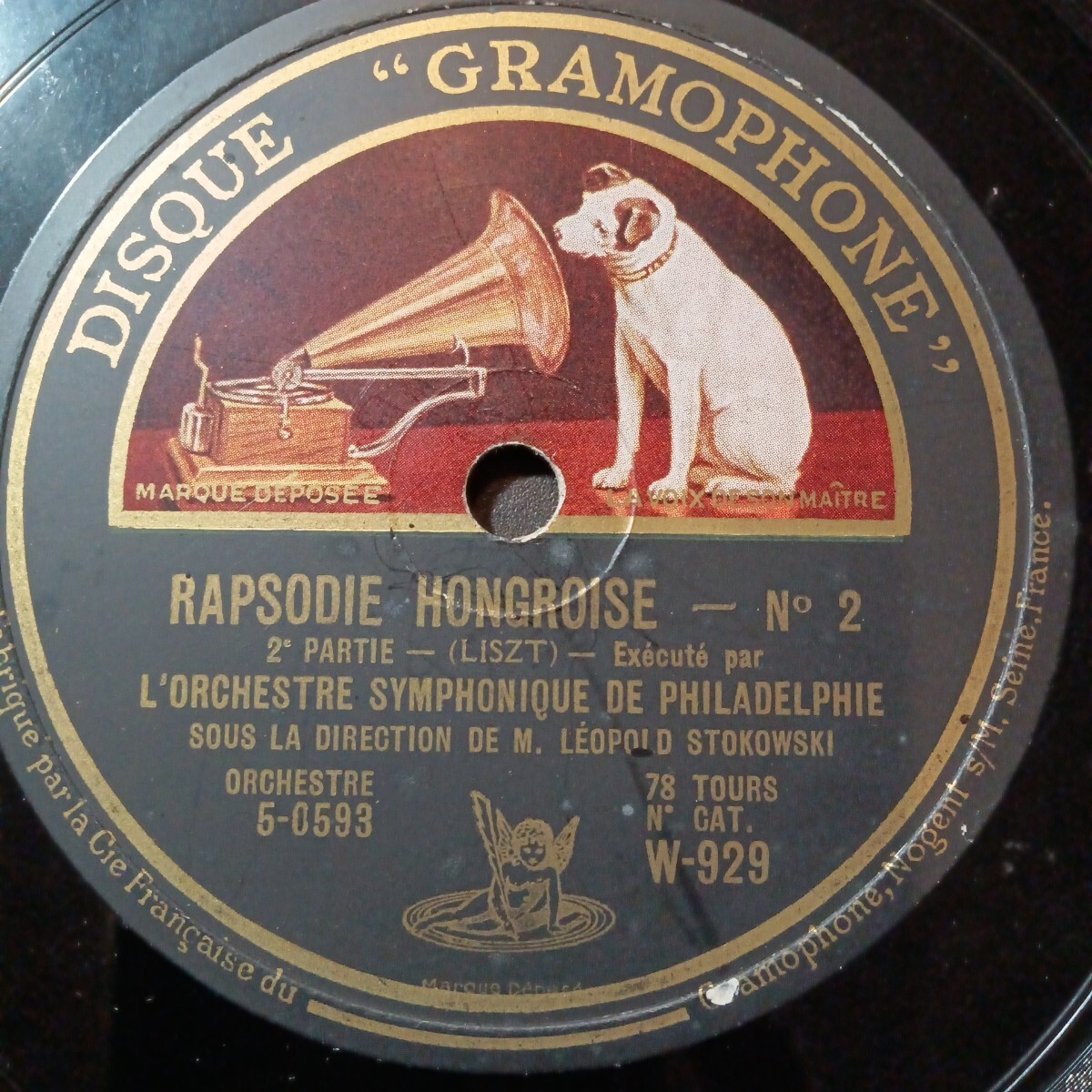 Yahoo!オークション - クラシックグラムホン 12吋SP 「W929」（STOKOWS...