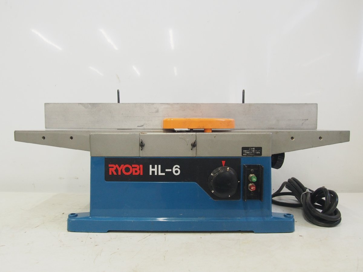 Yahoo!オークション - 【2T0620-21】 RYOBI リョービ 小型手押カンナ ...