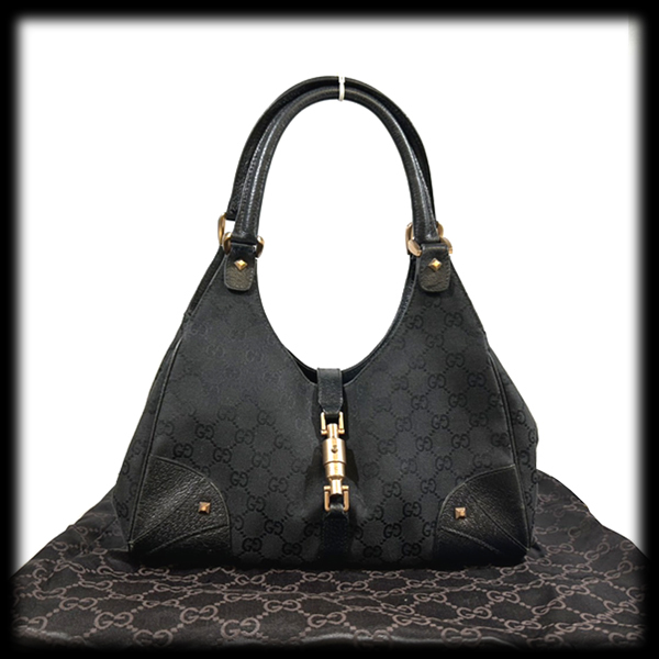 Yahoo!オークション - 【グッチ】 GUCCI ニュージャッキー GG柄 ハンド...