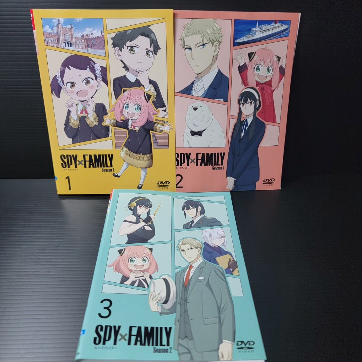 Yahoo!オークション - SPY×FAMILY シーズン2 DVD 1～3巻セット レンタ...