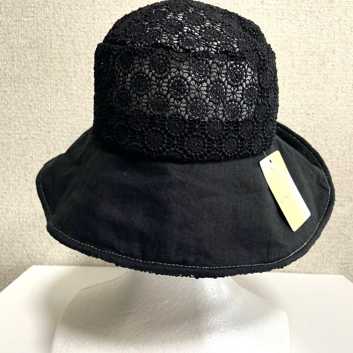 Yahoo!オークション - N 新品 アンテプリマ 帽子 ハット 黒 24N/EJ