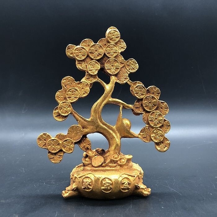 Yahoo!オークション - 【A753】旧家収蔵 中国古玩 大清 乾隆年制 金 揺...