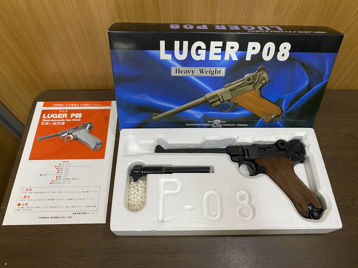Yahoo!オークション - 36)) 1円～ TANAKA WORKS タナカ ルガー P08 6イ...