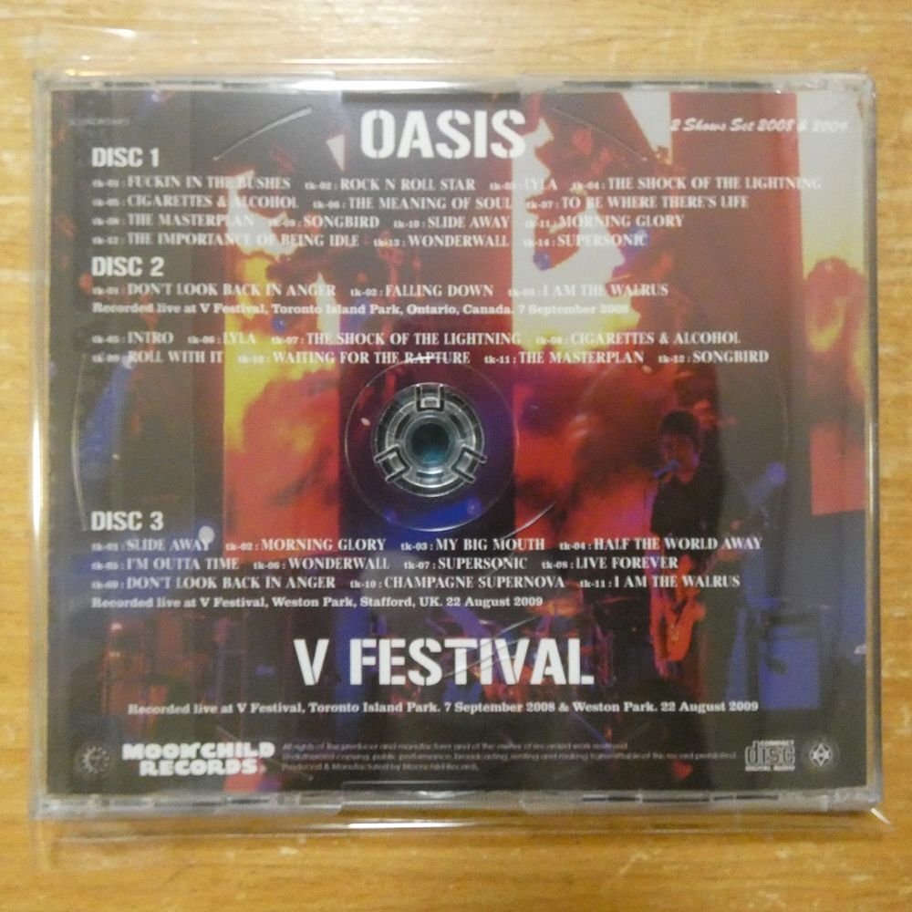 Yahoo!オークション - 41146983 【3コレクターズCD】oasis / V FESTIVA...
