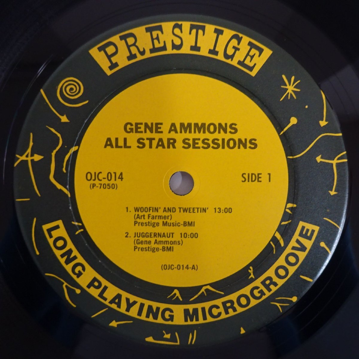 Yahoo!オークション - 10066739 【US盤/PRESTIGE】Gene Ammons / All S...
