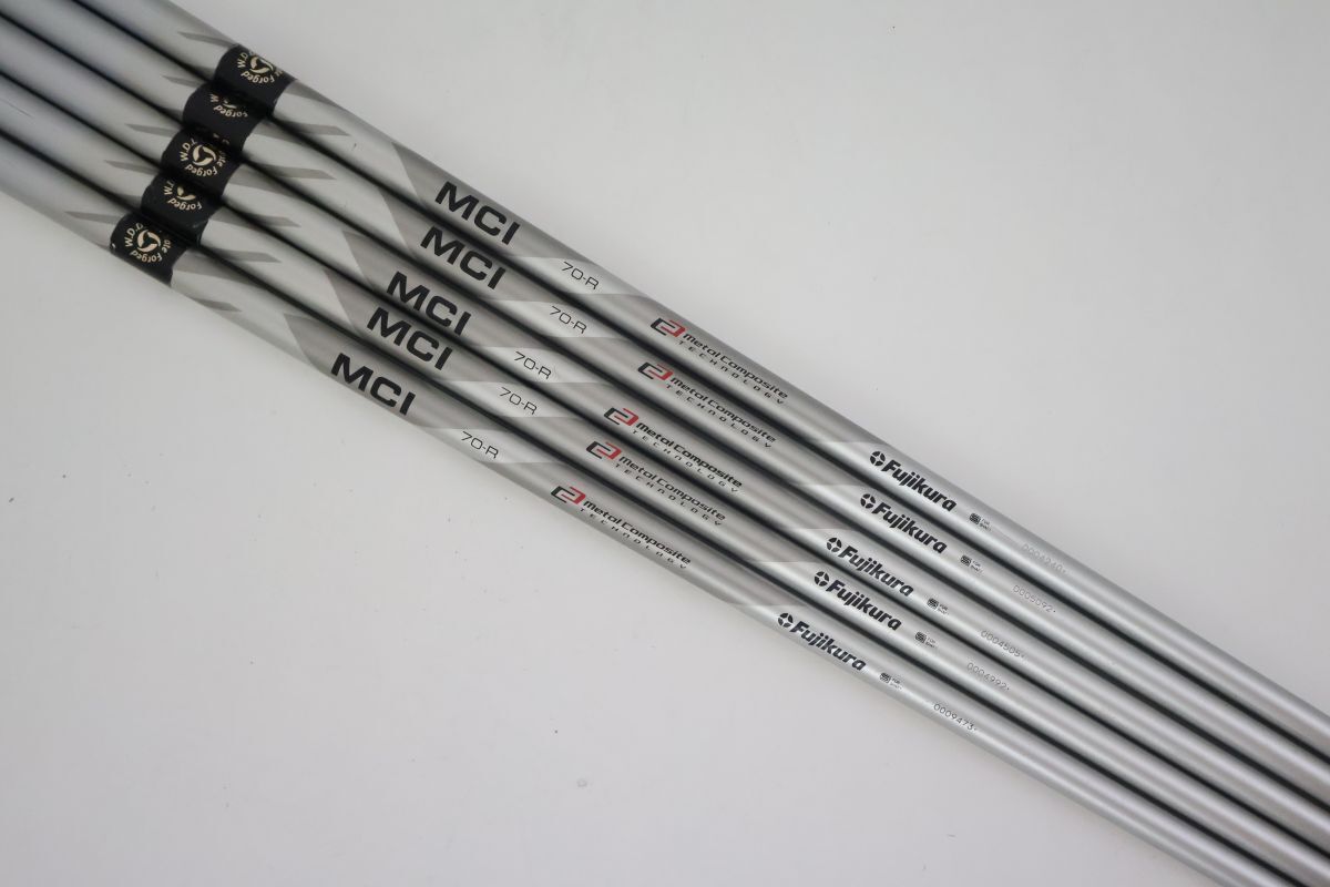 Yahoo!オークション - 訳有激安 【アイアン用 5本セット 】フジクラ M...