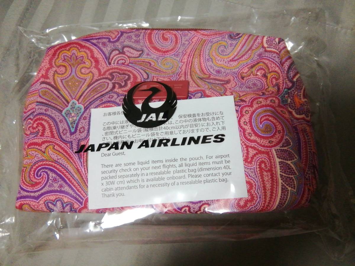Yahoo!オークション - JAL First Class アメニティ ETRO エトロ C 現品...