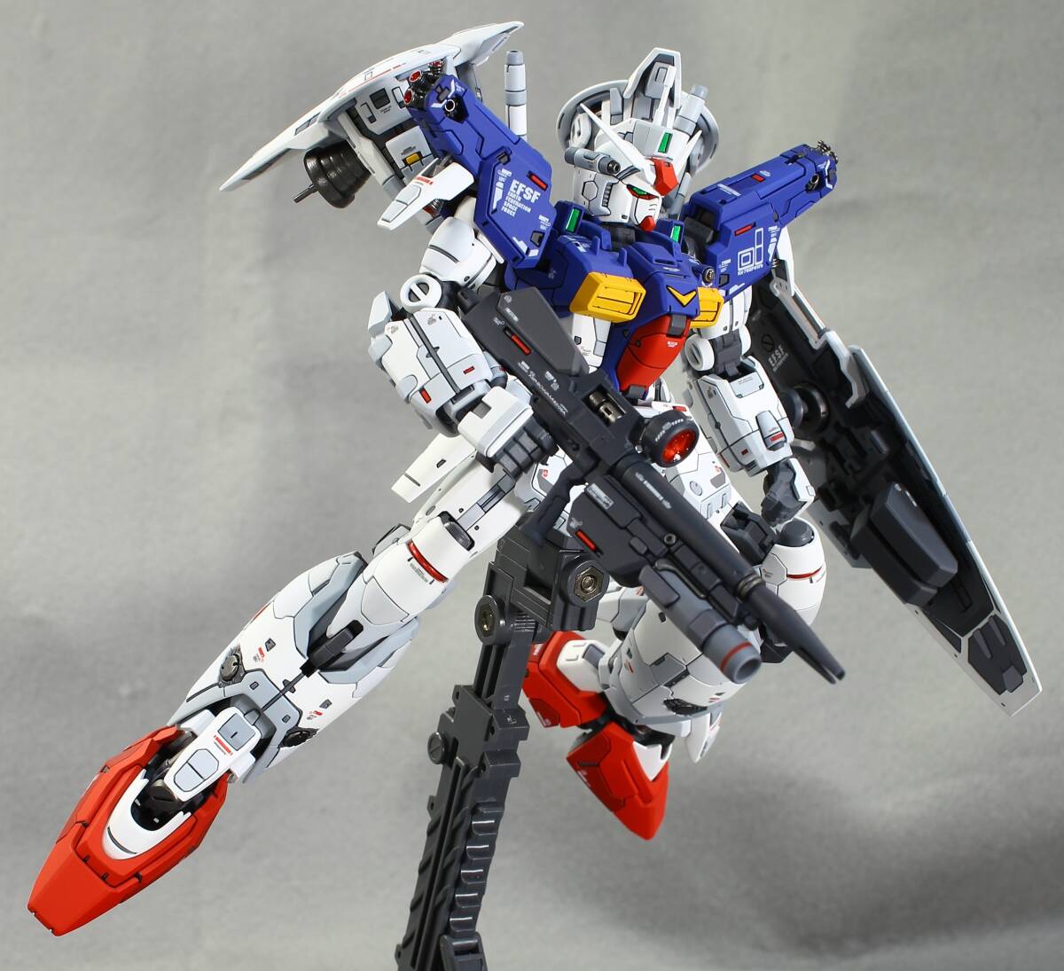 Yahoo!オークション - 1/144 RG GP-01Fb 徹底改修塗装済み完成品