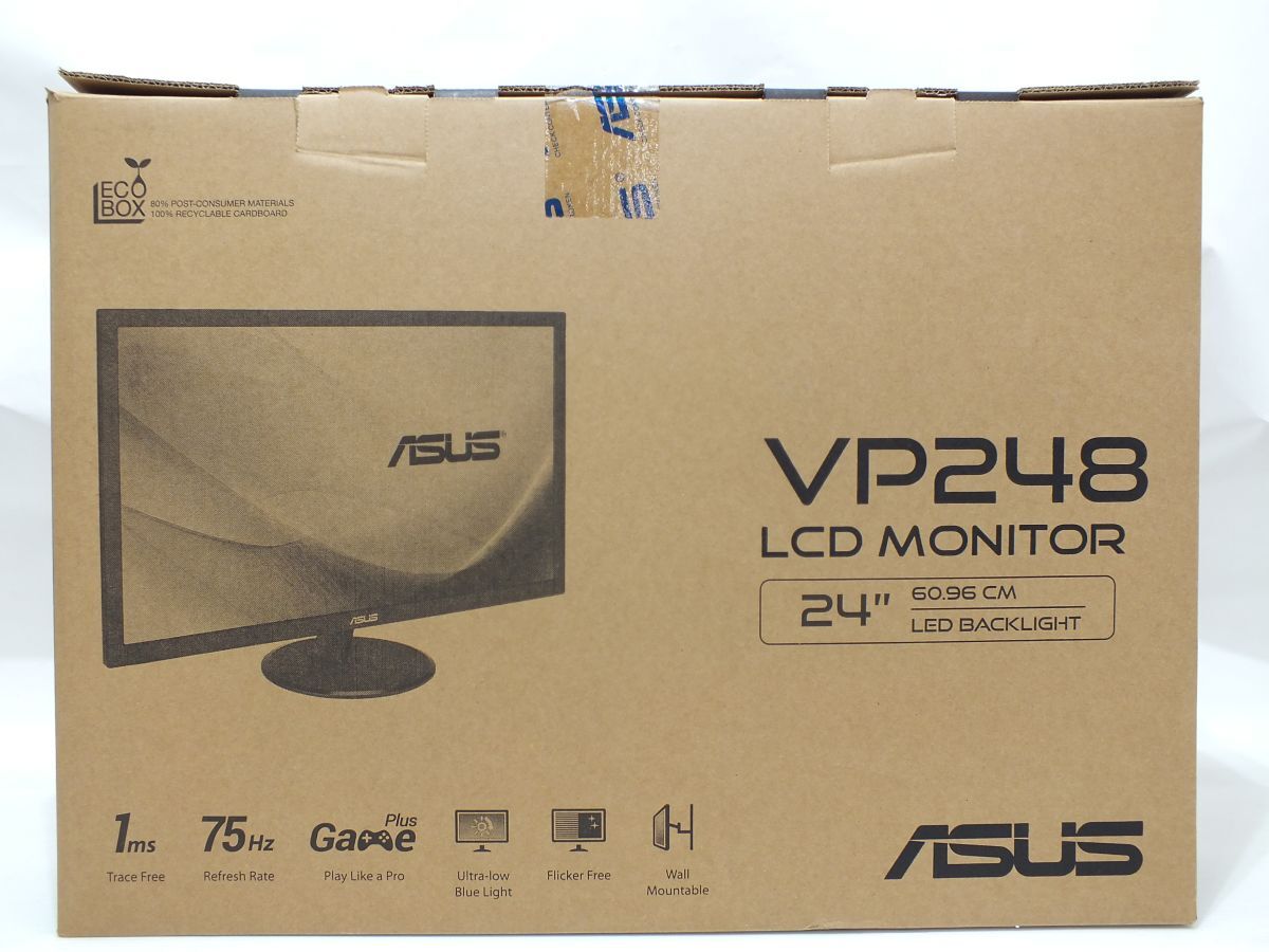 Yahoo!オークション - n0121 ASUS VP248H-J ゲーミングモニター 24型