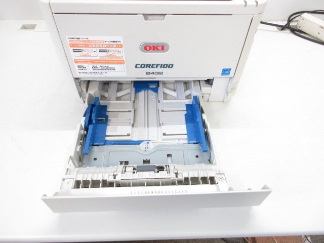 Yahoo!オークション - OKI A4 モノクロ レーザープリンター COREFIDO B...