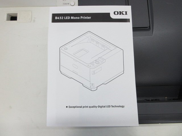 Yahoo!オークション - OKI A4 モノクロ レーザープリンター COREFIDO B...