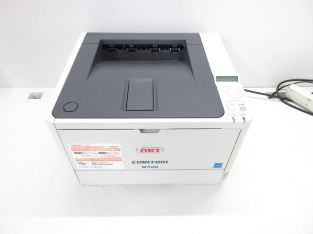 Yahoo!オークション - OKI A4 モノクロ レーザープリンター COREFIDO B...