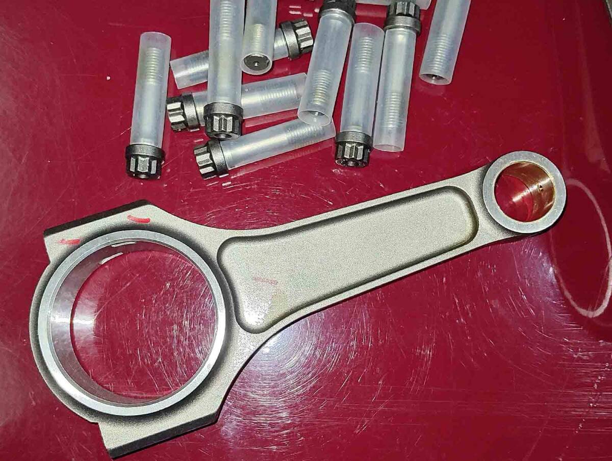 Yahoo!オークション - L型 LD28 L28 AS渡部 Iビームコンロッド 137.5mm...