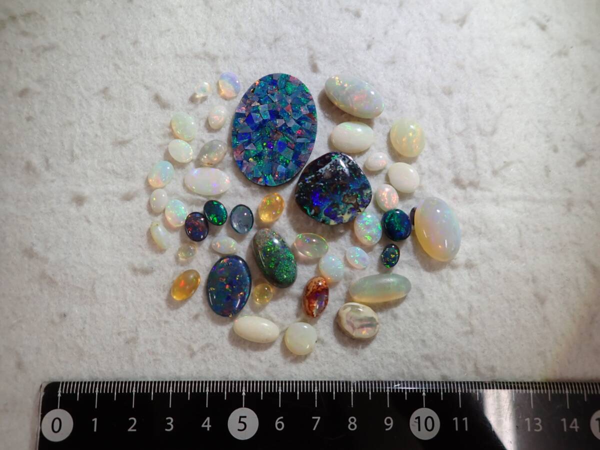 Yahoo!オークション - 1 オパール ルース まとめ 約110.4ct