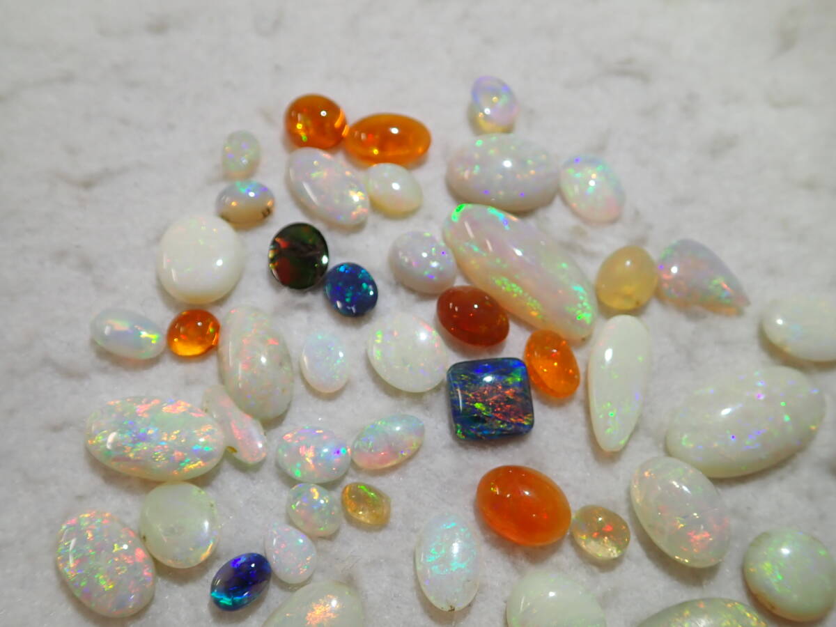 Yahoo!オークション - 1 オパール ルース まとめ 約105ct