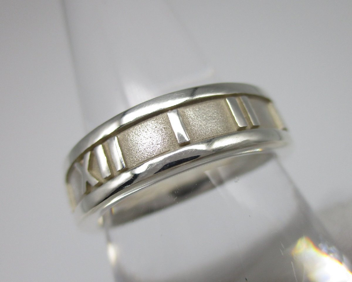 Yahoo!オークション - ティファニー アトラスリング SV925 18.5号