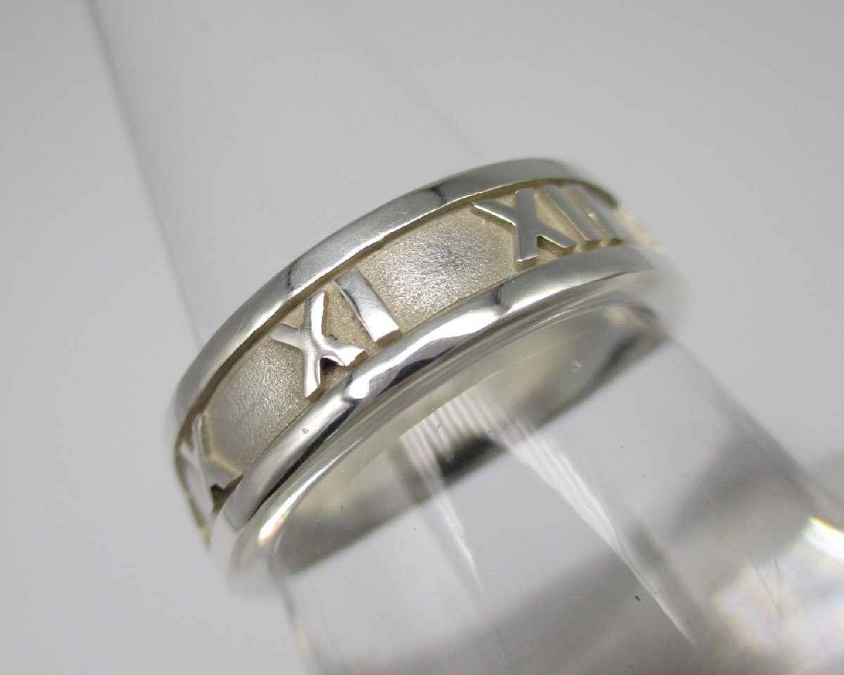 Yahoo!オークション - ティファニー アトラスリング SV925 18.5号