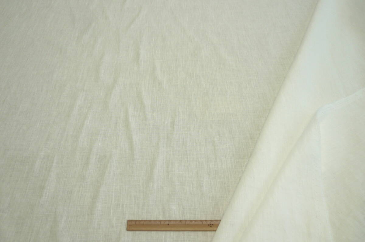 Yahoo!オークション - c547・麻100%・白3m・霜降・無地・微張・ネップ...
