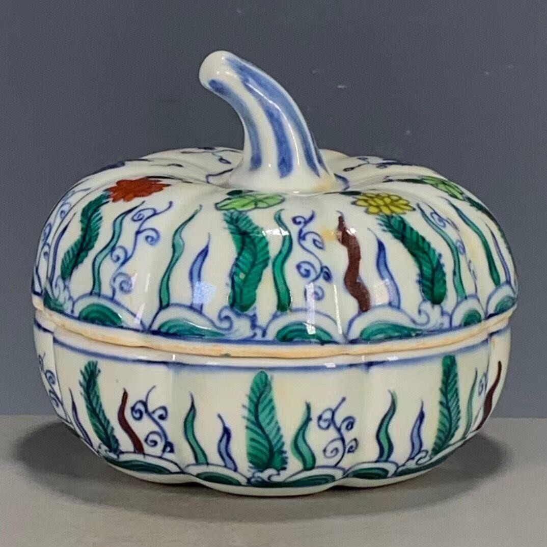 Yahoo!オークション - y1915 珍寳斎 旧家蔵出 中国古玩 大明成化年制 ...