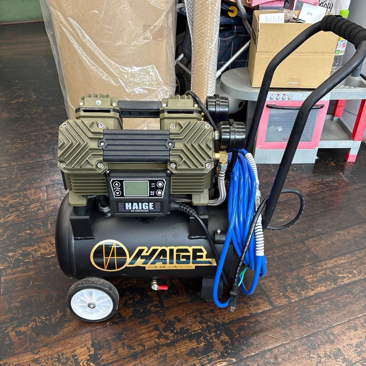 Yahoo!オークション - K89 直接取引歓迎 滋賀県守山市 エアーコンプレ...