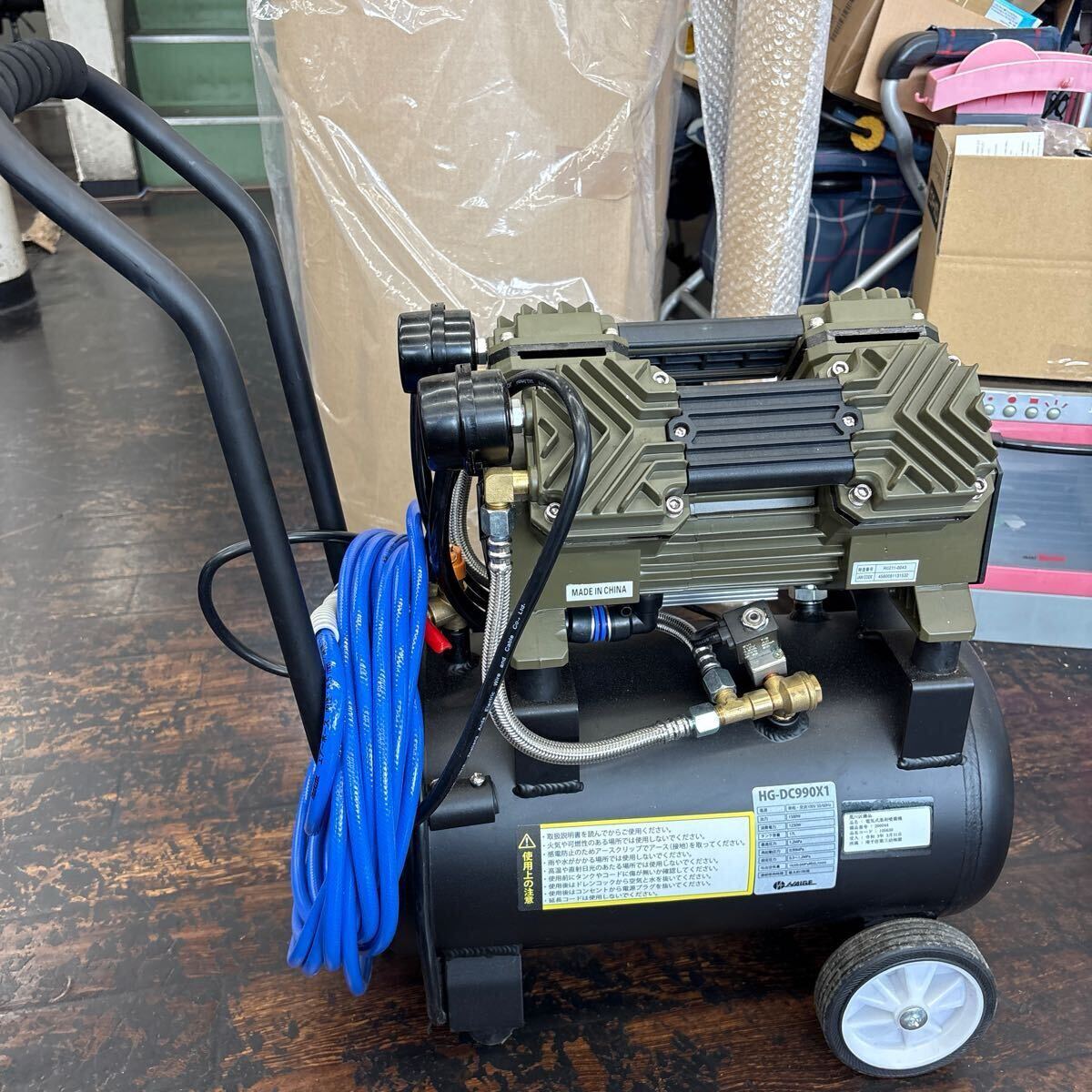 Yahoo!オークション - K89 直接取引歓迎 滋賀県守山市 エアーコンプレ...