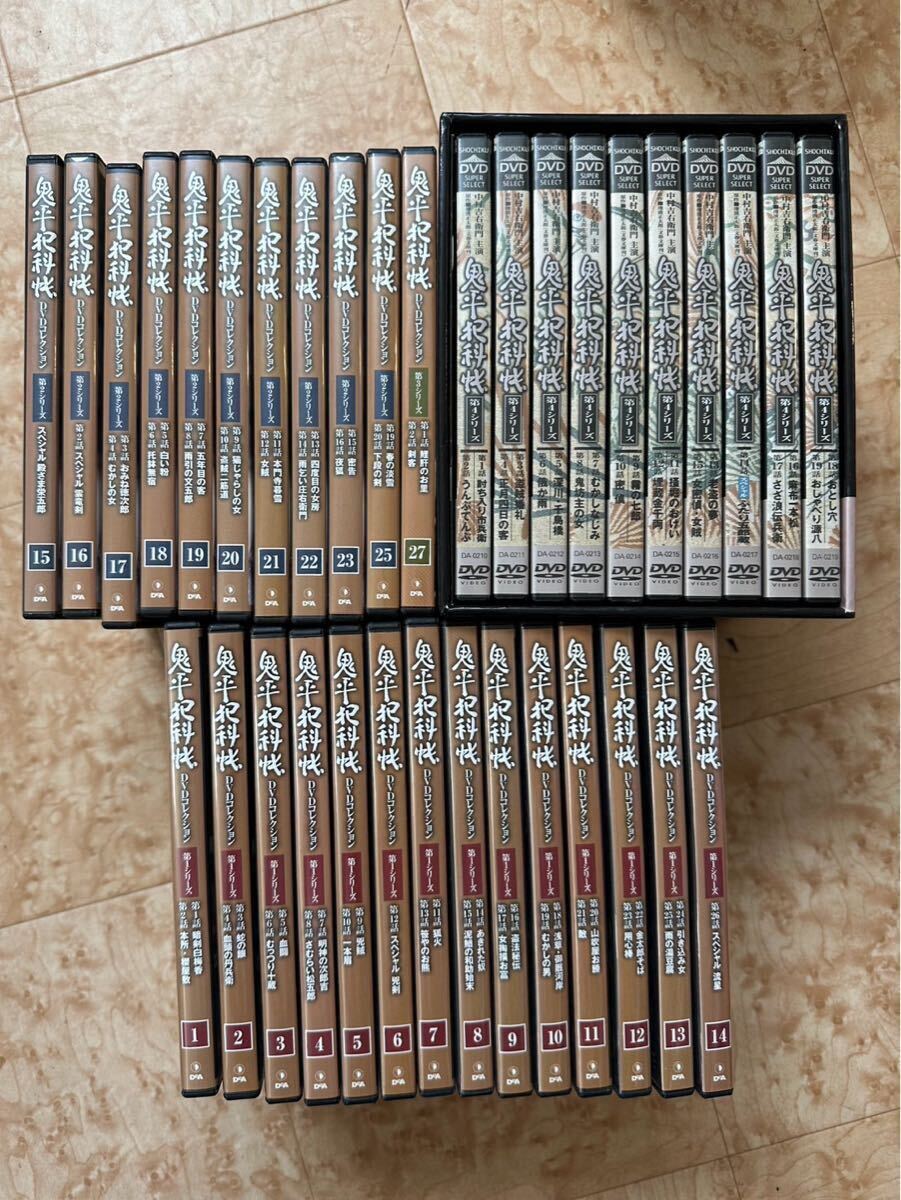 Yahoo!オークション - k209 鬼平犯科帳 DVDコレクション 全35 DVD