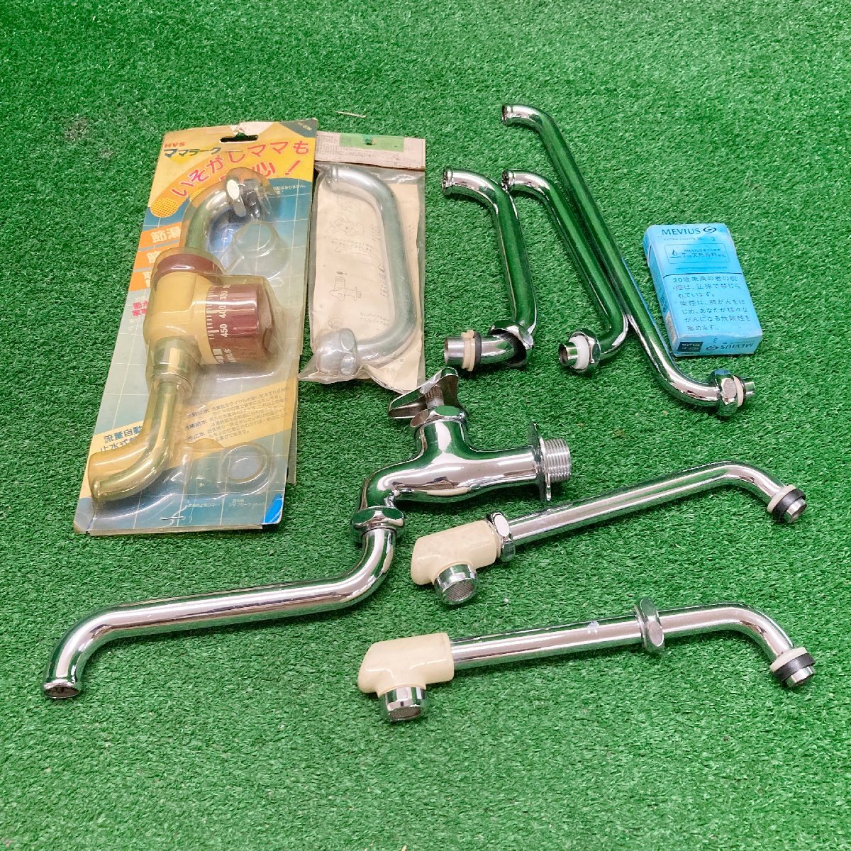 Yahoo!オークション - 兵落m874 カクダイ 他 蛇口 パイプセット 流量自...