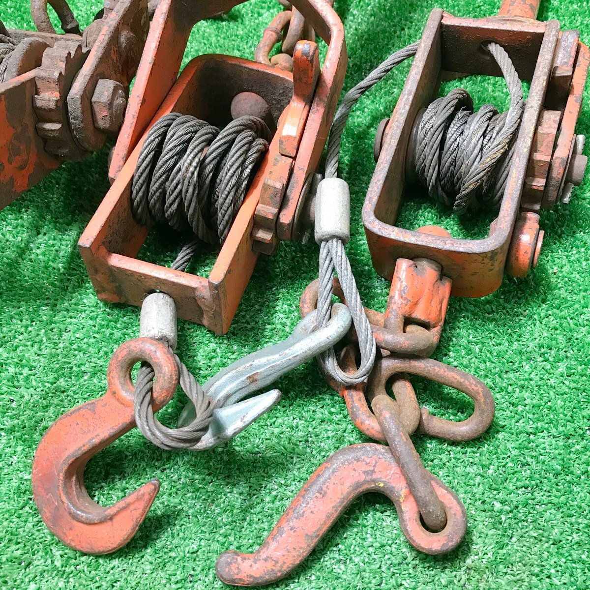 春蒼e305 スリーエッチ 他 荷締機 荷締め機 中700K 等 全長約520mm 580mm 張線機 シメラー 計3点セット(ハンドツール、大工道具)｜売買されたオークション情報、yahoo ...