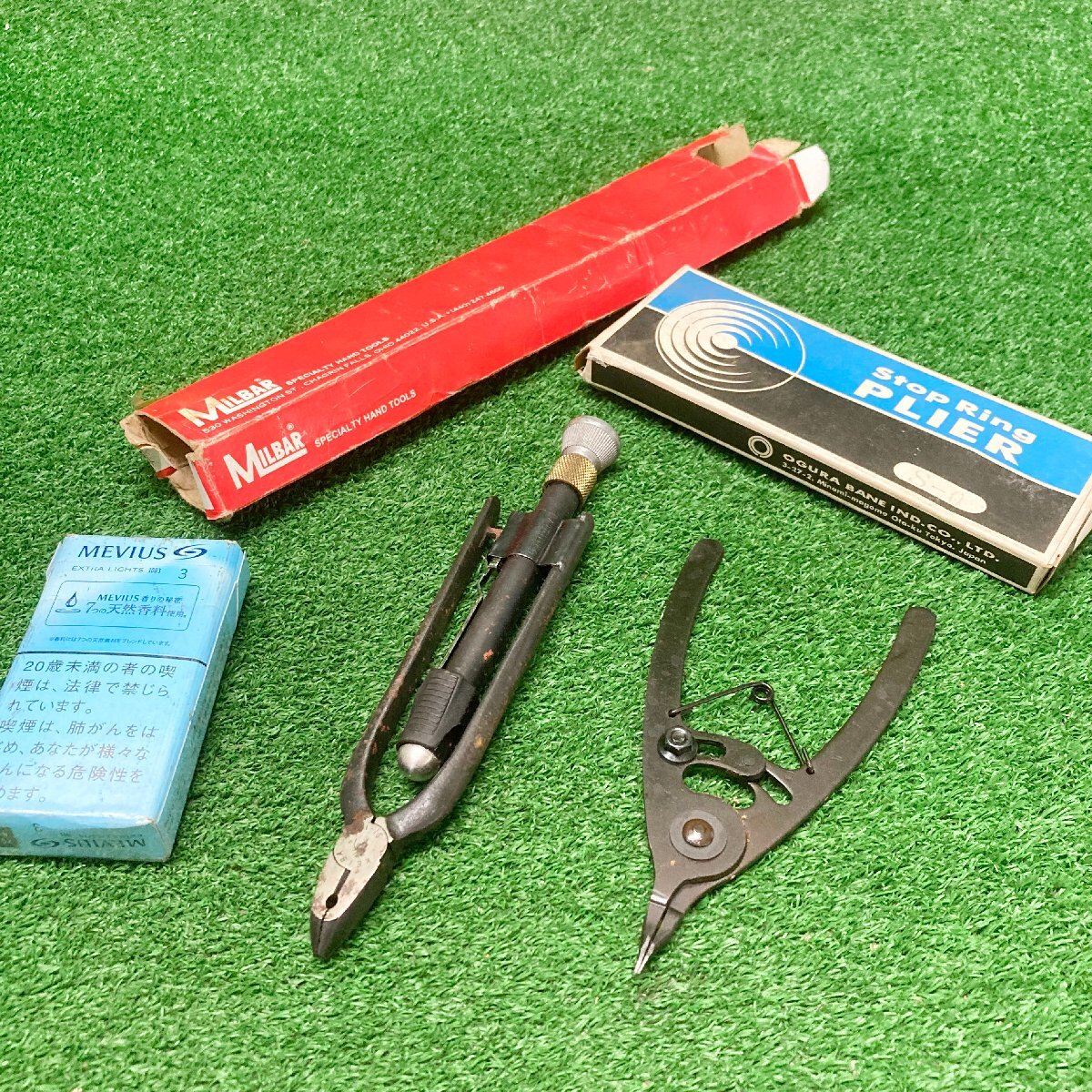 Yahoo!オークション - 今落n033 ストップリングプライヤー S-0 MILBAR ...