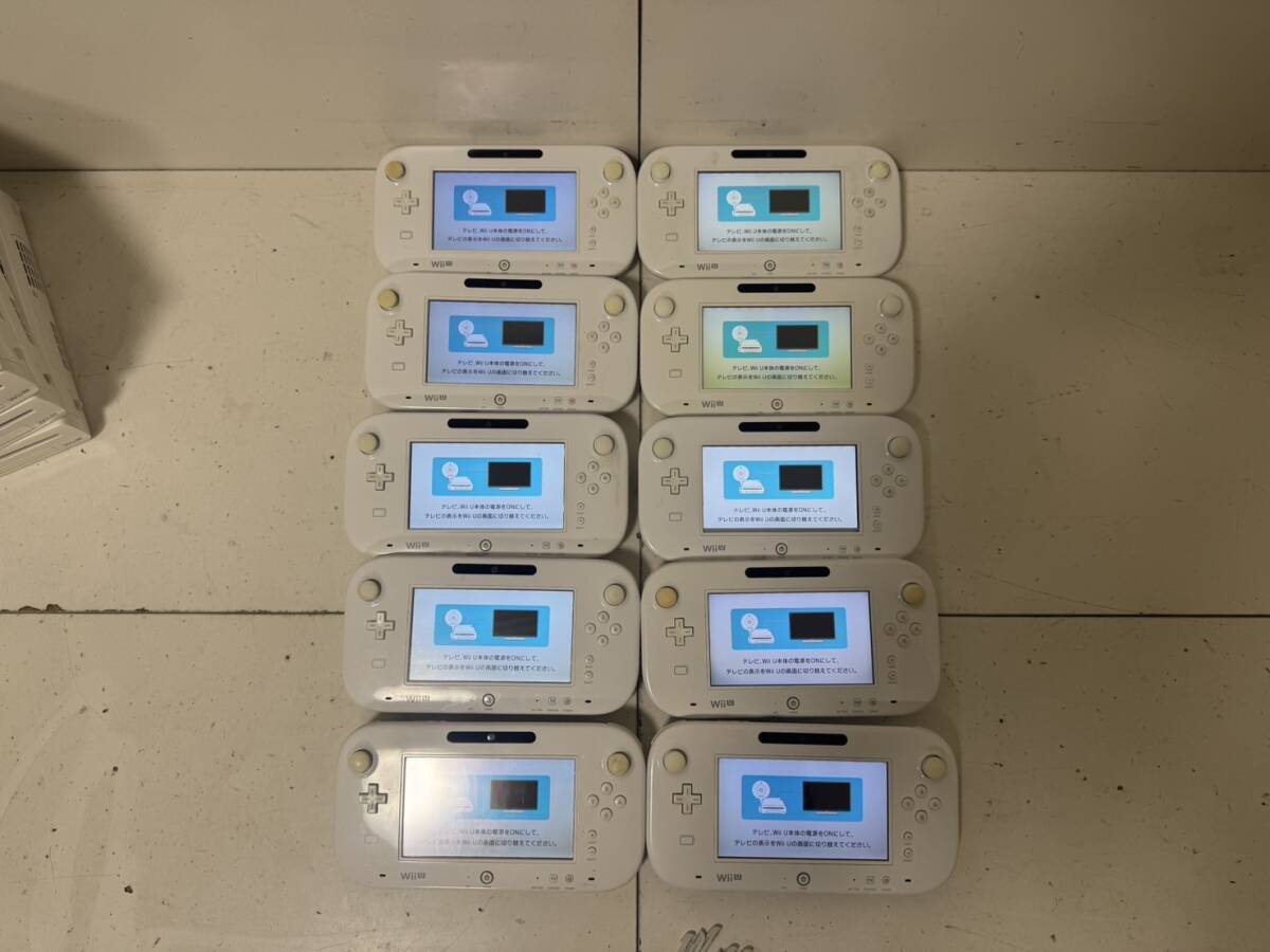 Yahoo!オークション - 【任天堂 Wiiu 20台/10セット】本体 WUP-001・10...