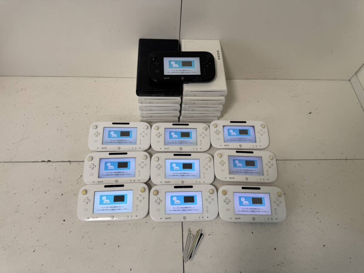 Yahoo!オークション - 【任天堂 Wiiu 20台/10セット】本体 WUP-001・10...