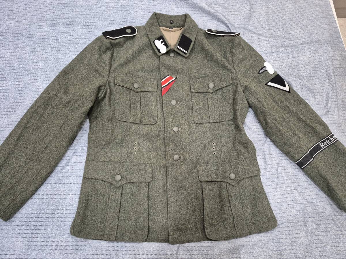 Yahoo!オークション - ドイツ軍 WW2 M40 SS親衛隊上等兵制服 ジャケッ...