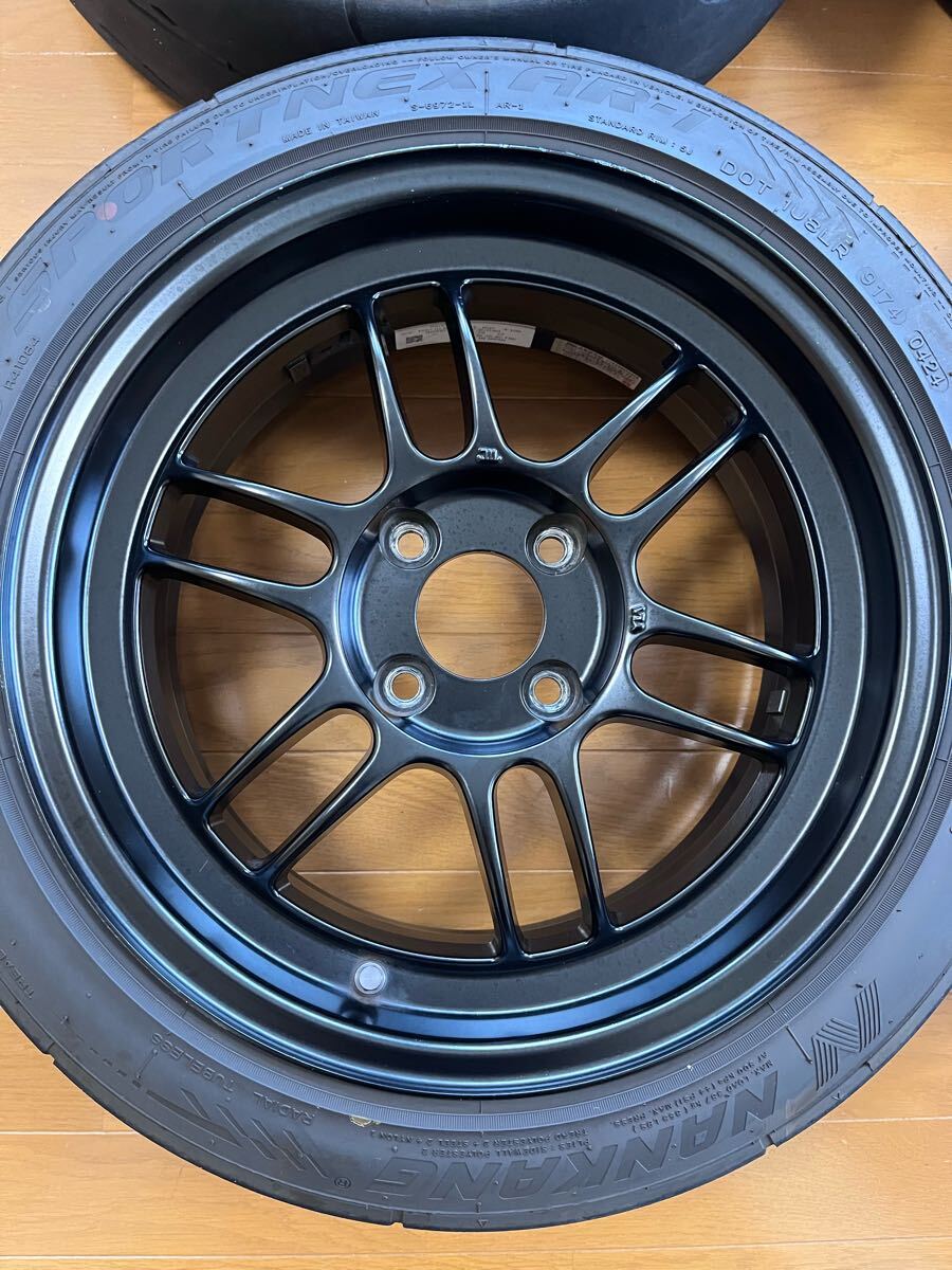 Yahoo!オークション - ENKEI RPF1 15インチ 7J+35 PCD100 AR1 165/55r1...