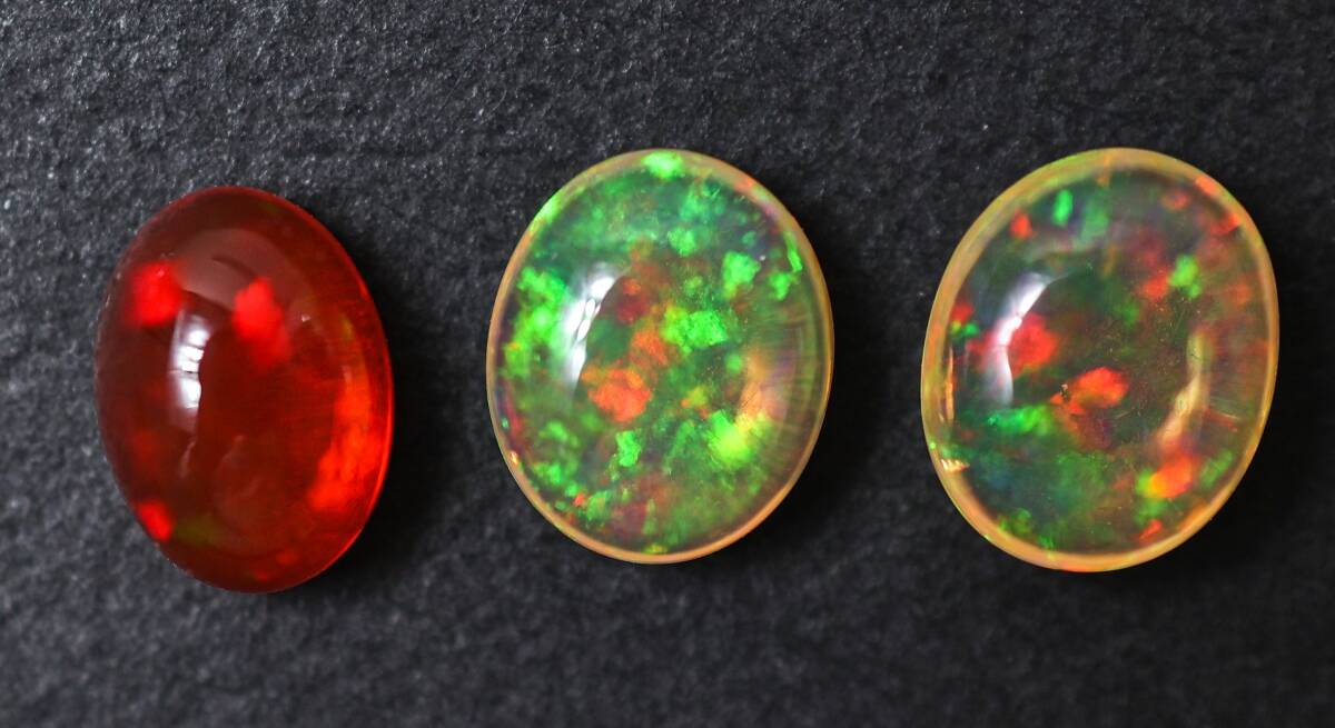 Yahoo!オークション - 【100円～】 計5.4ct 天然オパール ルース 6pc