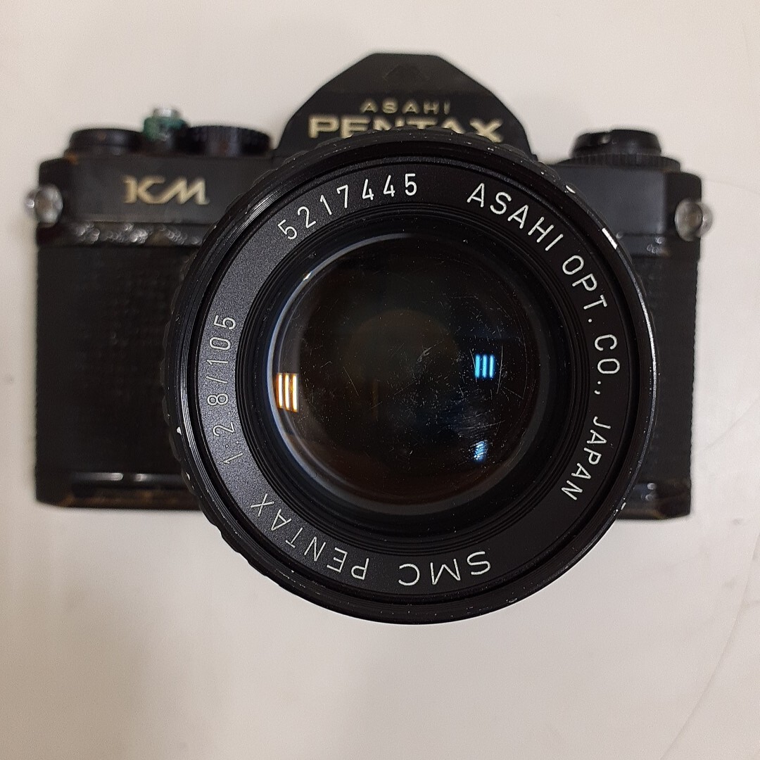 Yahoo!オークション - ASAHI PENTAX ペンタックス KM 一眼レフ フィル...