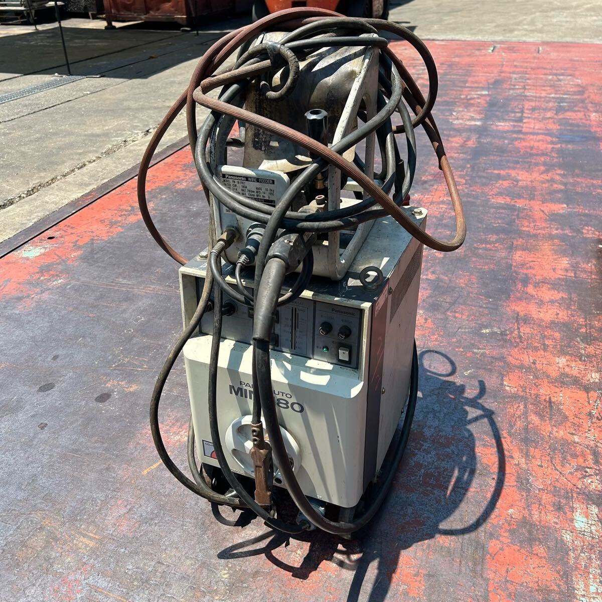 Yahoo!オークション - T1554 Panasonic パナソニック 半自動溶接機 PAN...