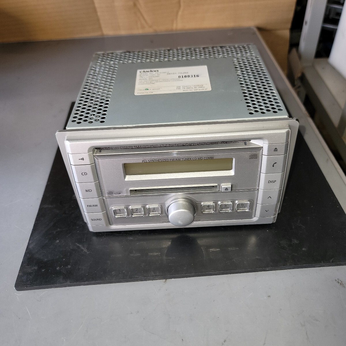 Clarion クラリオン PS-4106F-F 39101-72JA0 動作未確認 ジャンク(アゼスト、クラリオン)｜売買されたオークション情報、yahooの商品情報をアーカイブ公開 ...