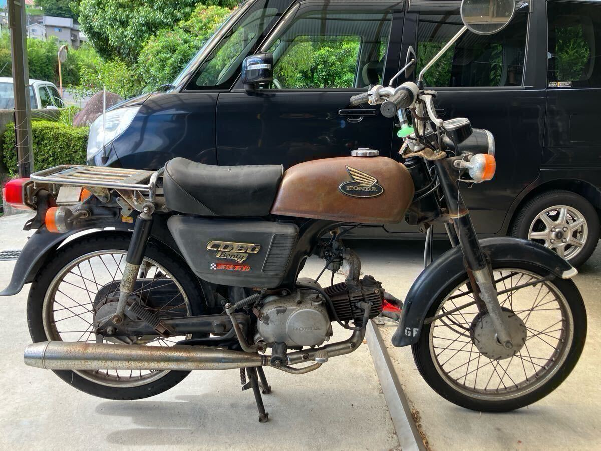 Yahoo!オークション - HONDA CD90 12V ホンダ BENLY 山口県 引き取り限...