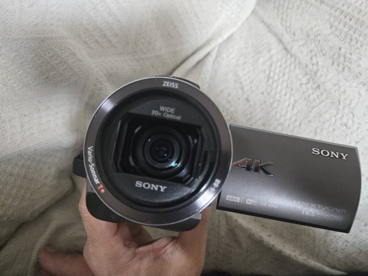 Yahoo!オークション - SONY ソニー 4Kビデオカメラ FDR-AX40 mg2