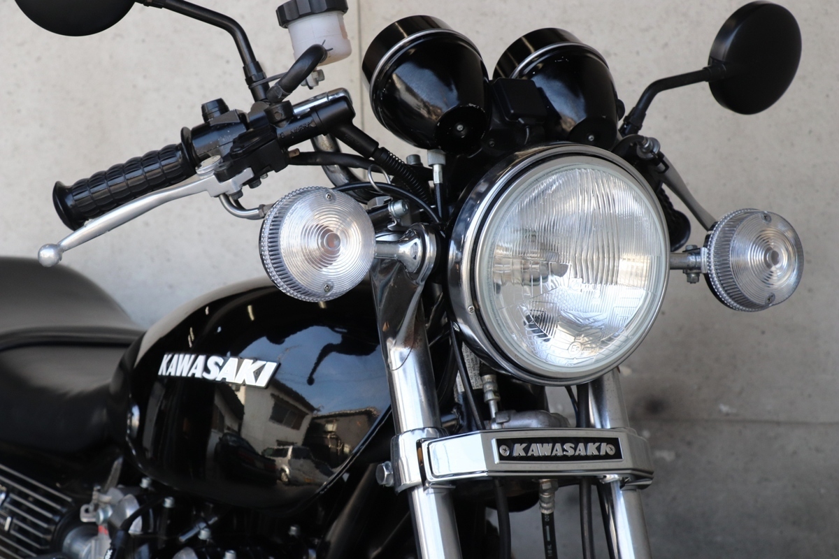Yahoo!オークション - 横浜～ Kawasaki KZ900 Z900 A4 Z1 黒豆 ブラッ...