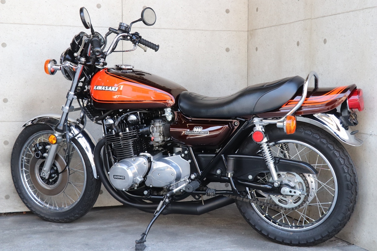 Yahoo!オークション - 横浜～ Kawasaki Z1 74年 Z1A 火の玉 極上 フル...
