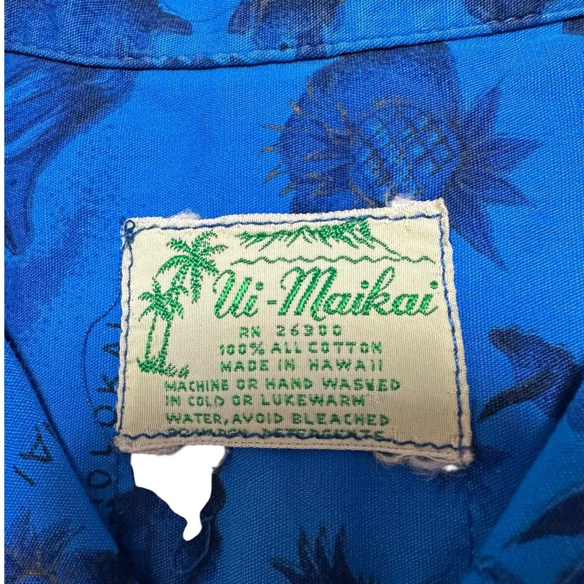 Yahoo!オークション - （T1）Ui-maikai ウイマイカイ アロハシャツ 半...