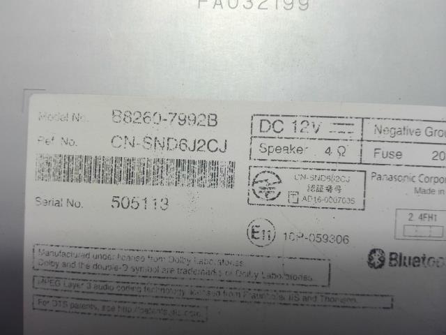 Yahoo!オークション - ジューク DBA-YF15 カーナビ 15RX Vセレクション...