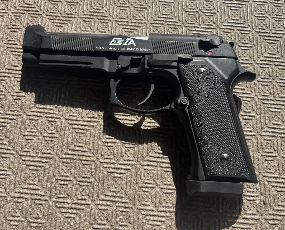 Yahoo!オークション - ABS製 KSC ベレッタ M92 エリート IA ガスブロ ...