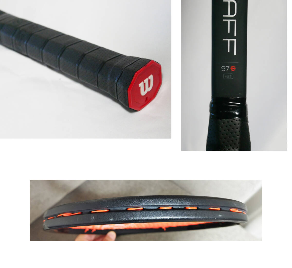 Yahoo!オークション - Wilson PROSTAFF 97 V11.5 /ウイルソン プロスタ...